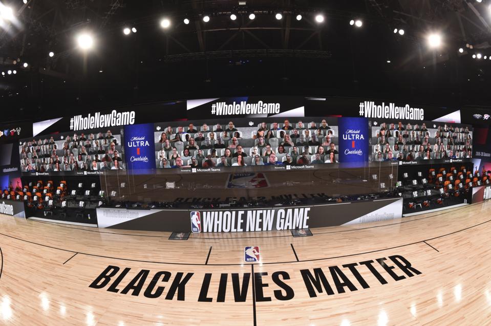 Fans Virtually Inside Orlando Venue For NBA Restart