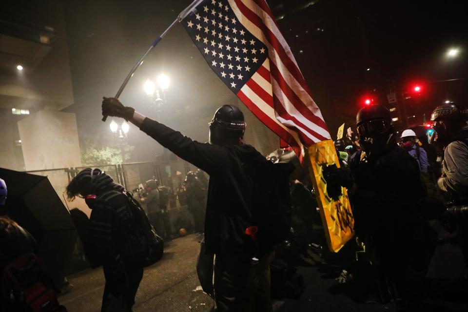 Portland Protestors Play Star Wars “Imperial March” While Being Tear ...