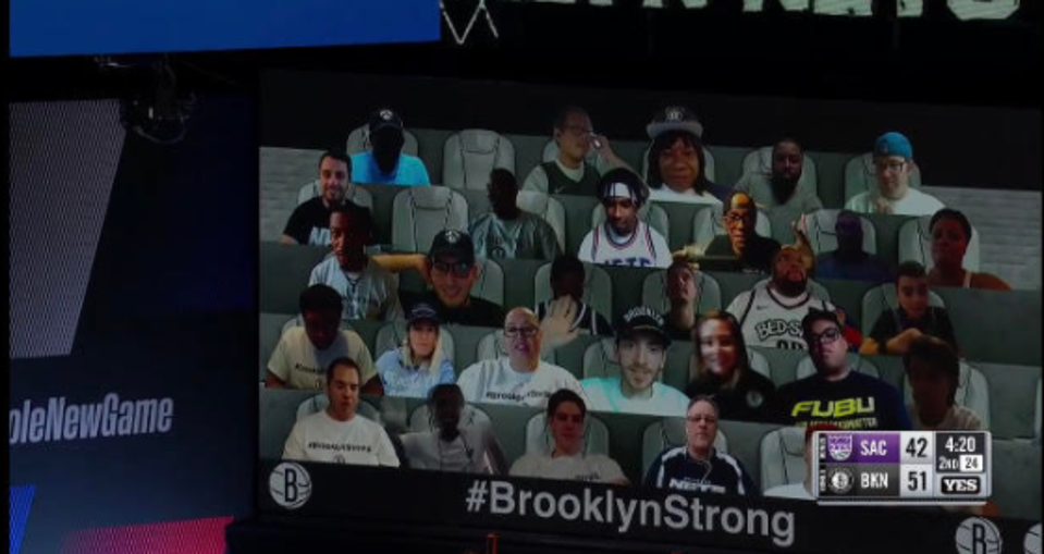 NBA Virtual Fans Provide Inside Look At Unique Experience