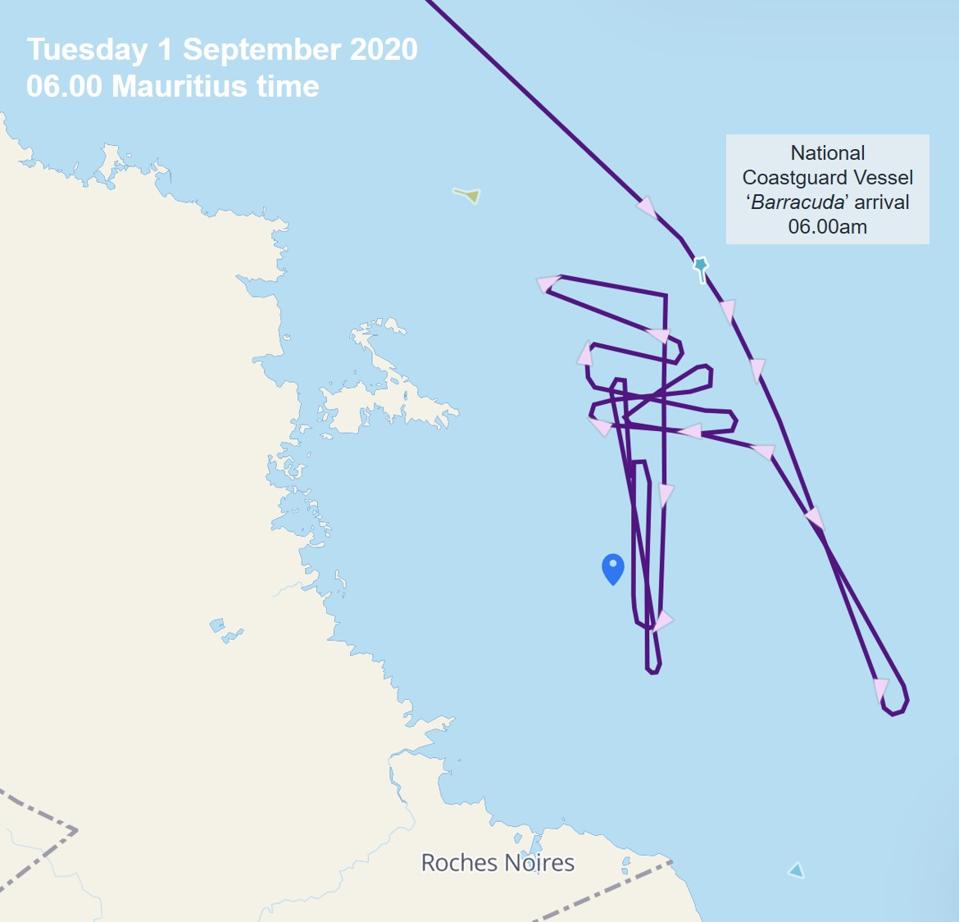 Satellites Capture Drama Of Deadly Wakashio Oil Tug Boat Sinking ...