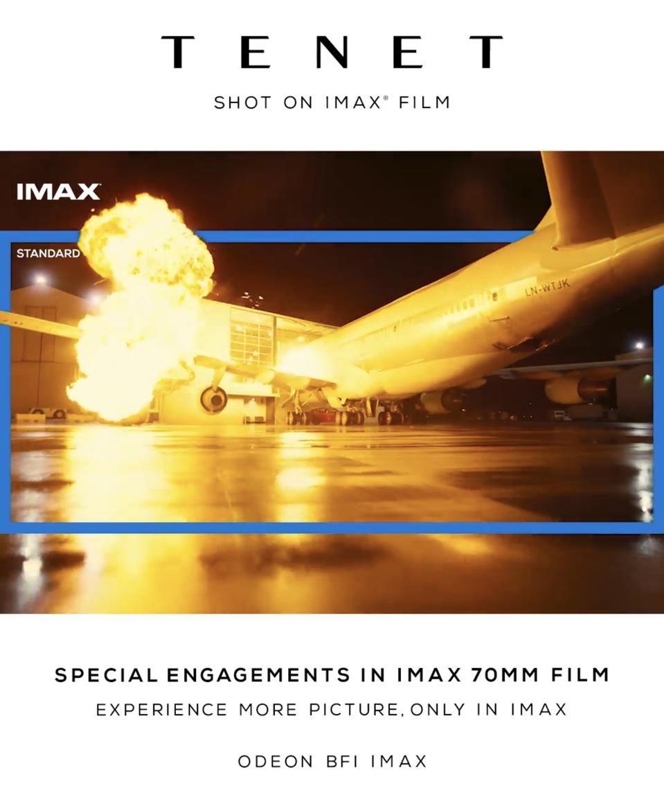 Tenet: The 70mm IMAX Experience Review