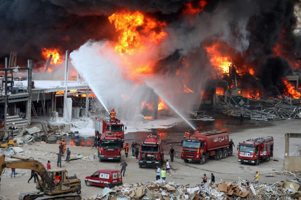 More IT Lessons From The Beirut Blast, As Another Massive Fire Breaks ...