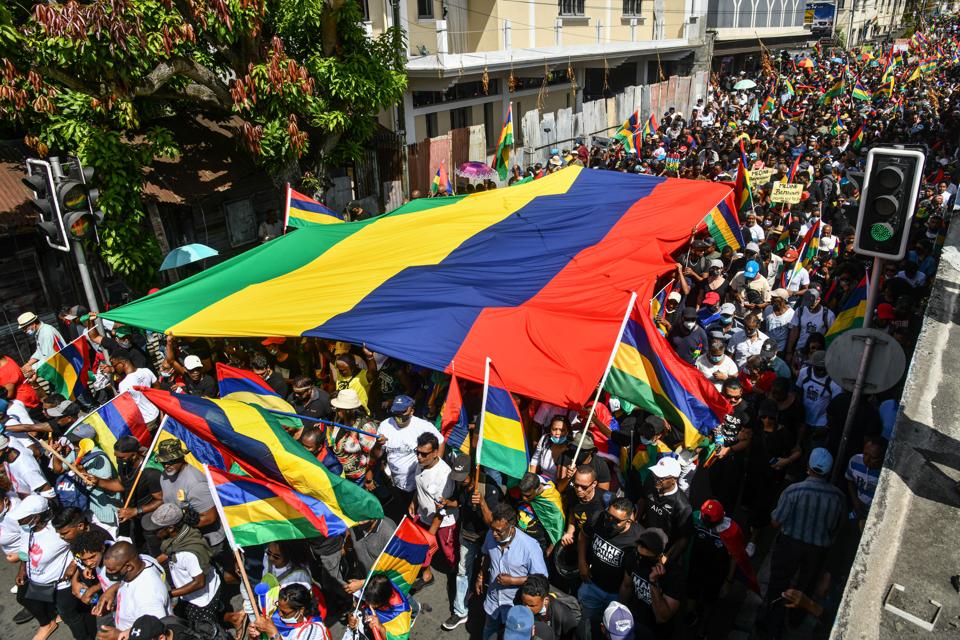 Protests Rock Mauritius After Another Day Of Marches Against Wakashio ...