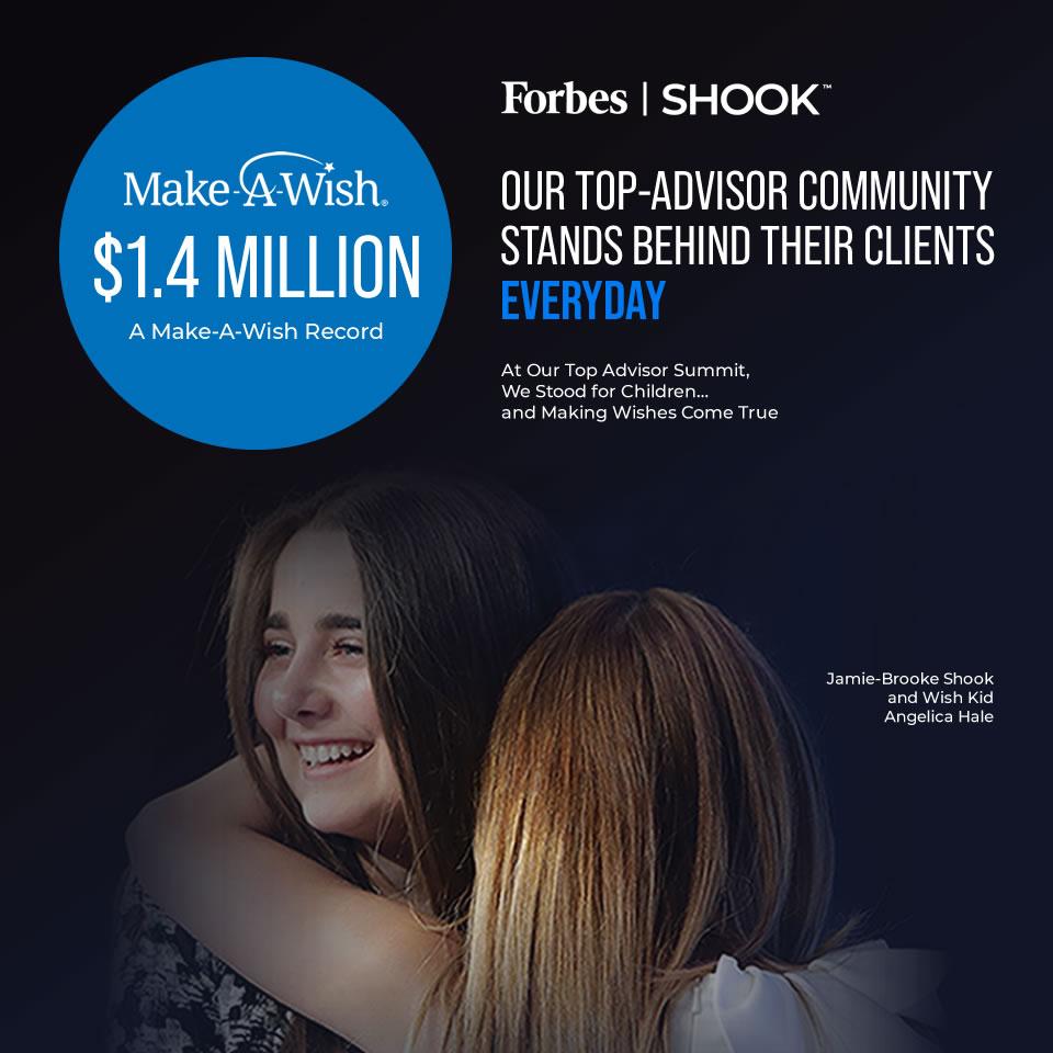 Forbes/SHOOK Raise $1.4 Million, A Record For Make-A-Wish
