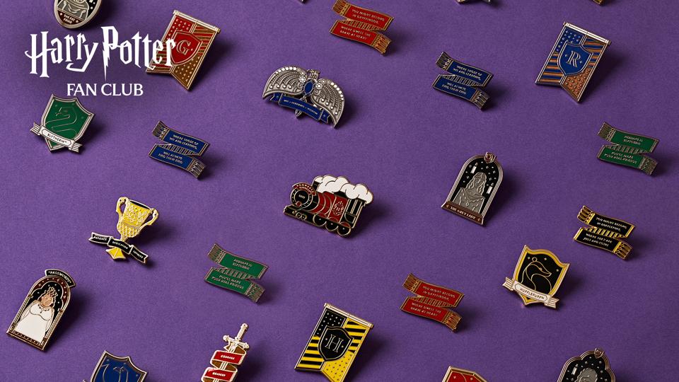 Taking A Closer Look At The Official Harry Potter Fan Club Pin Seeking ...