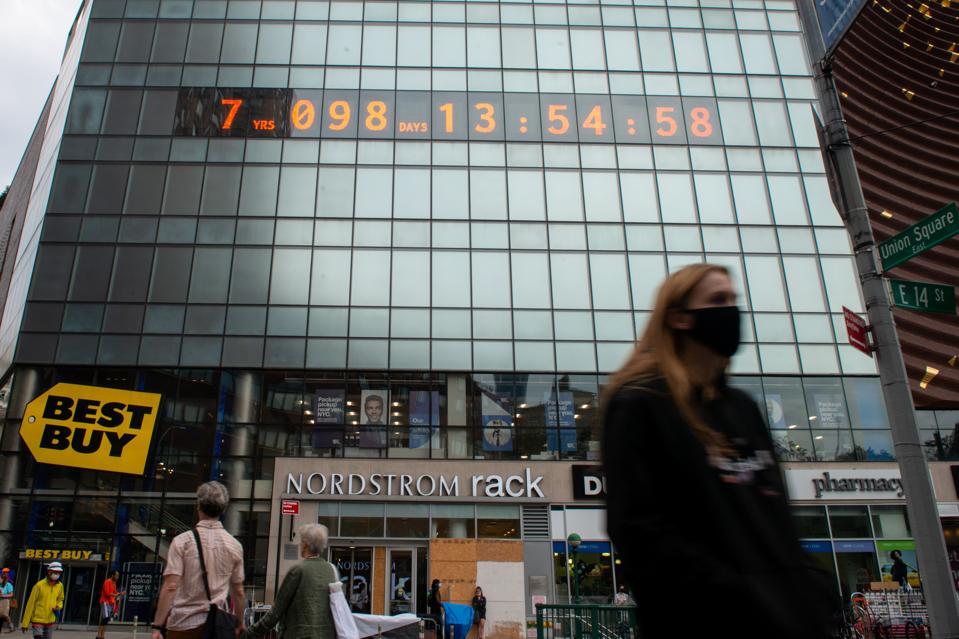 New York City’s Latest Attraction: A Climate Clock That Counts Down To ...