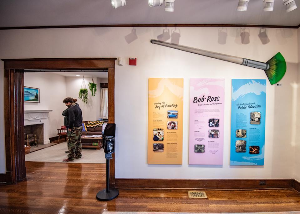 The ‘Bob Ross Experience’ Lets Fans See His Art Studio And Supplies
