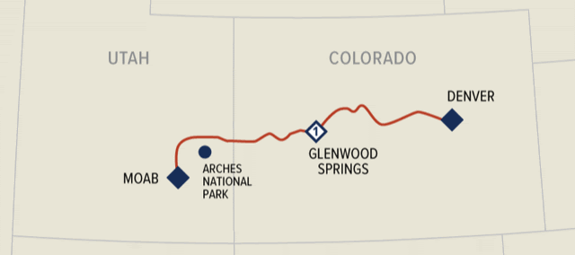 Rocky Mountaineer Announces First U.S. Train Route From Denver To Moab