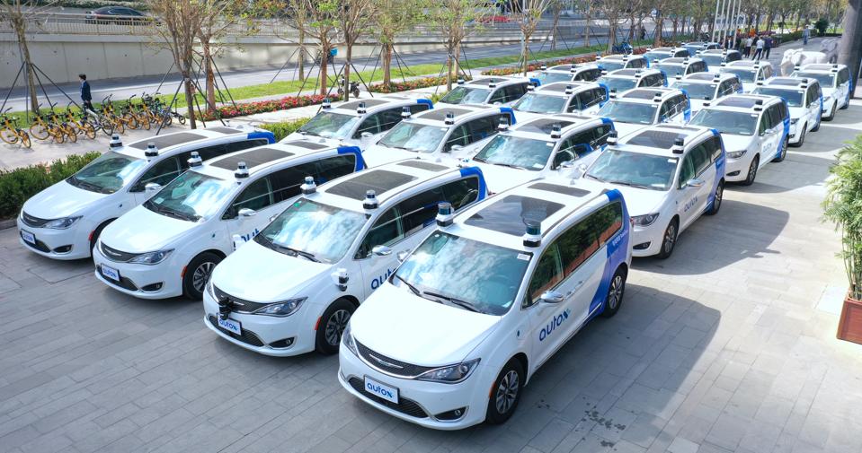 Video: Watch As China’s First Driverless RoboTaxis Hit Shenzhen