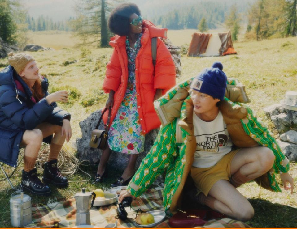 Outdoor Wear And Luxury Fashion Team Up With The North Face And Gucci ...