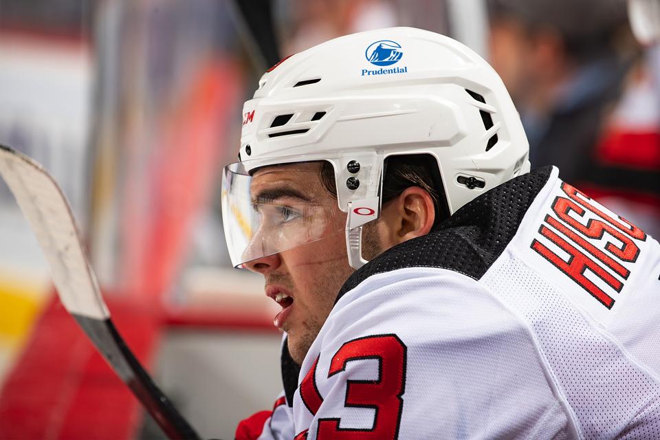 NHL Helmet Ads: New Jersey Devils Name Prudential As First Helmet ...