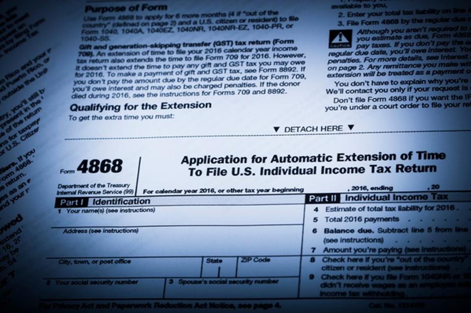 IRS Tax Returns Are (Now) Due May 17, But Extensions May Reduce Audit Risk