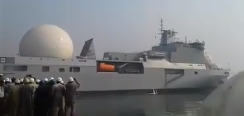 India Quietly Deploys Huge Spy Ship Designed To Track Nuclear Missiles