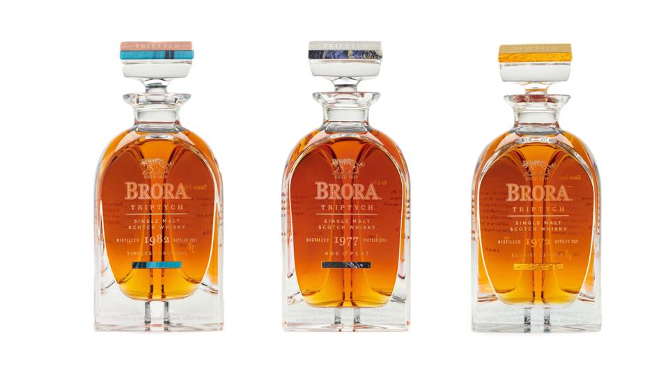 The Triptych Collection: Diageo Releases 3 Ultra Rare Brora Expressions For £30,000