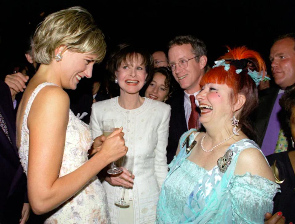 Britain’s Princess Of Punk Dame Zandra Rhodes On Dressing Princess ...