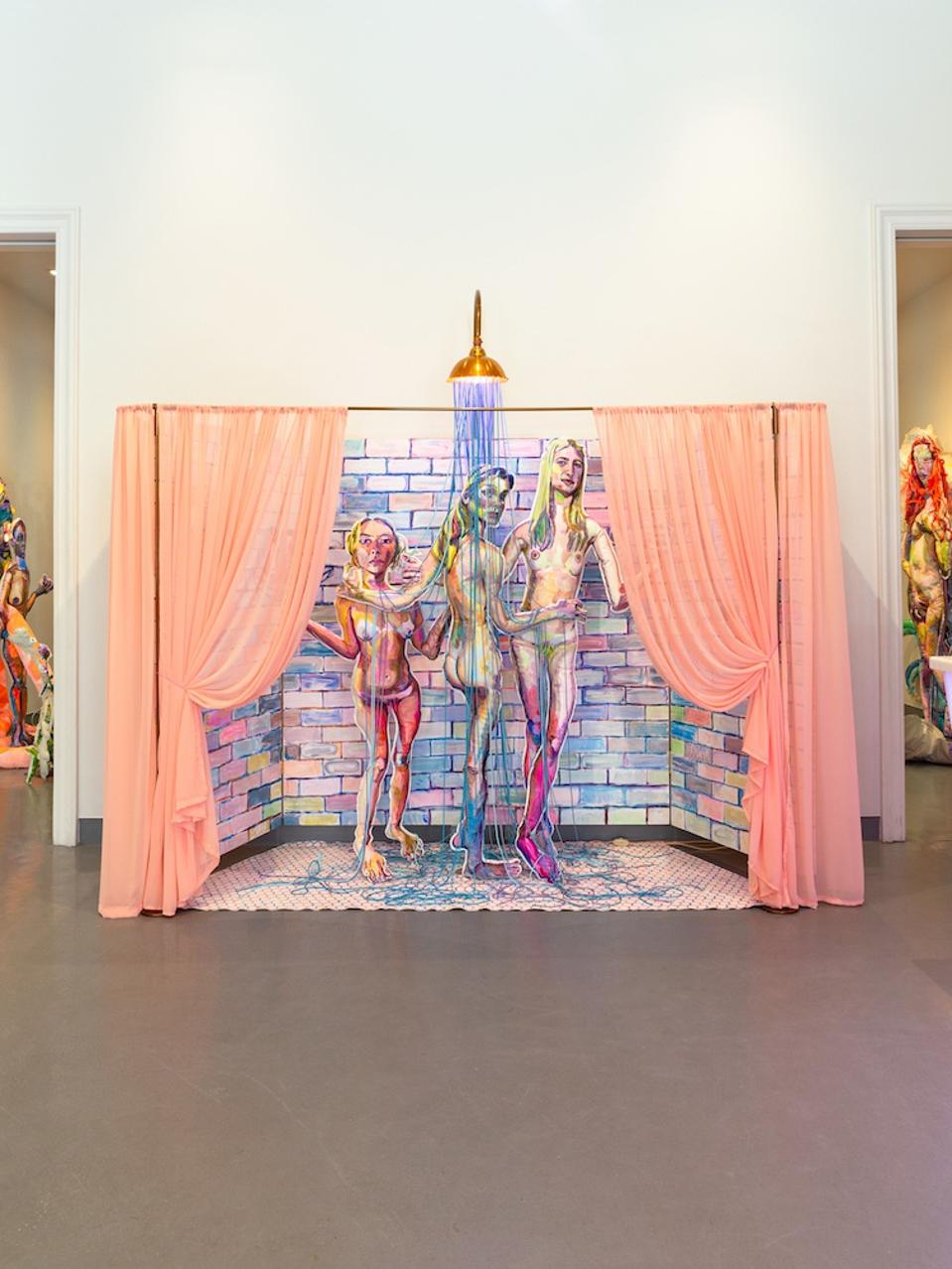 In Sculptural Paintings, Elizabeth Chapin Unravels The Path To Original Sin