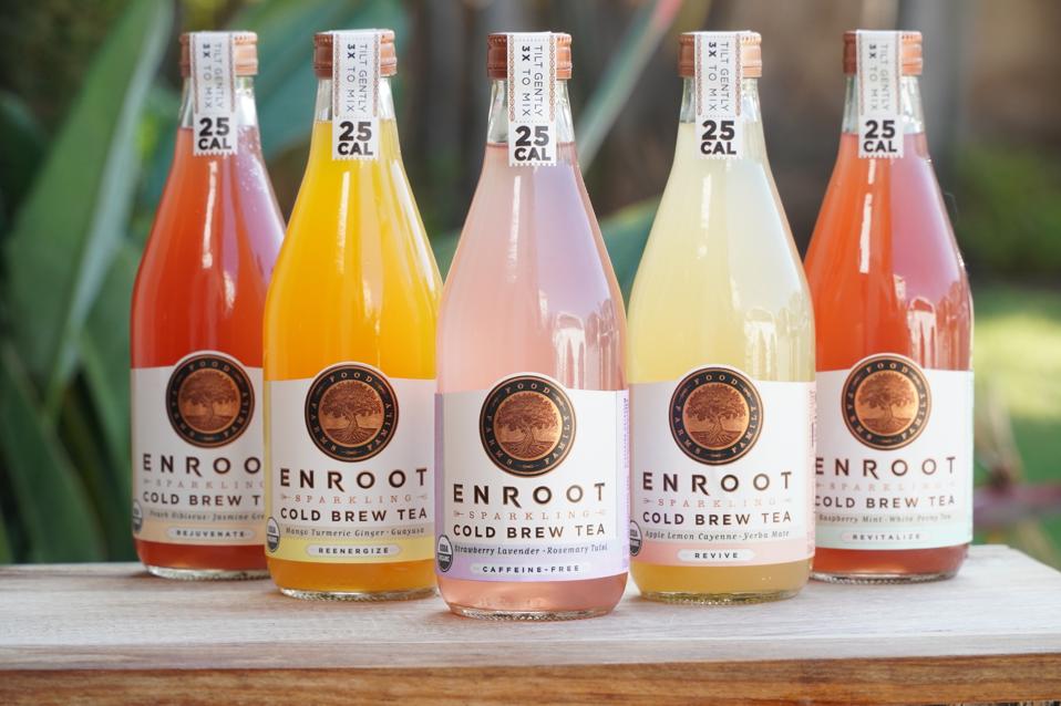 The Story Behind Enroot: The Filipina-Founded Sparkling Teas Backed By Brad Pitt