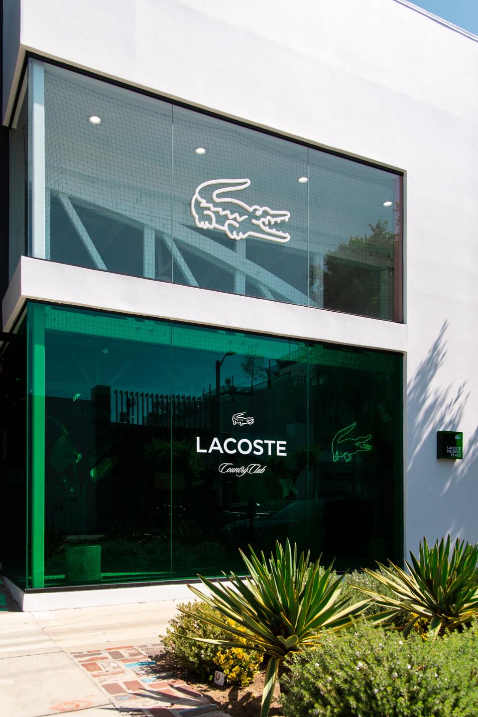 Lacoste Unveils New Elaborate Retail Experience: The Lacoste Country Club