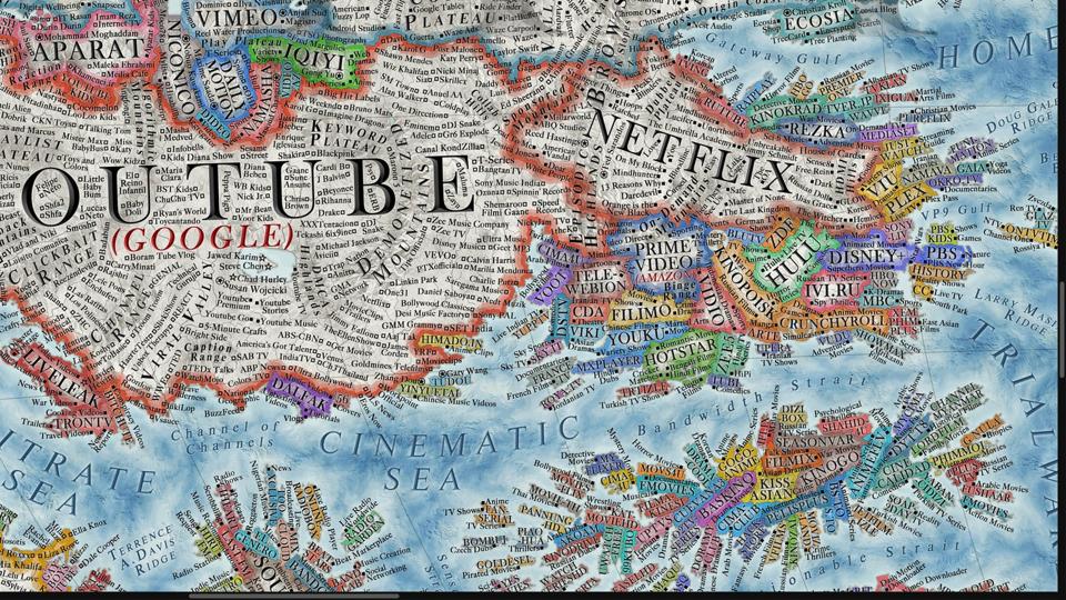 Check Out This Stunning Map Of The Internet