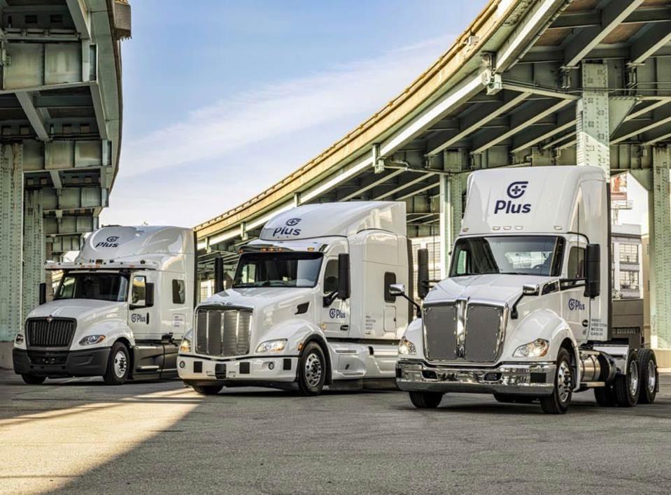 In It For The Long Haul: Autonomous Trucking Startup Plus Goes Public ...