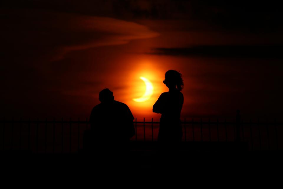 Best Solar Eclipse Photos: See A Spooky ‘Crescent…