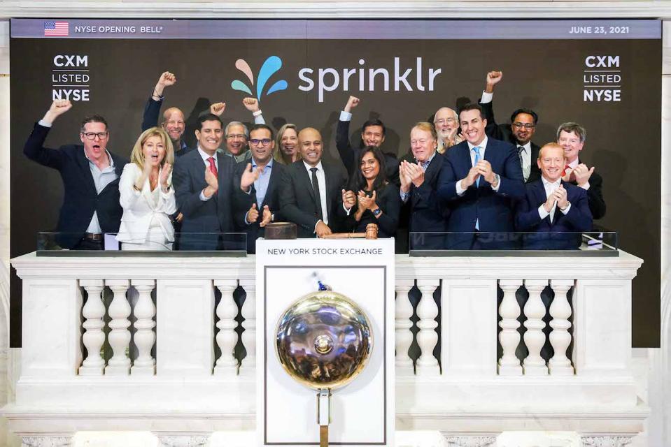 On Second Day Of Trading, Sprinklr’s Stock Price Makes Its Founder And ...