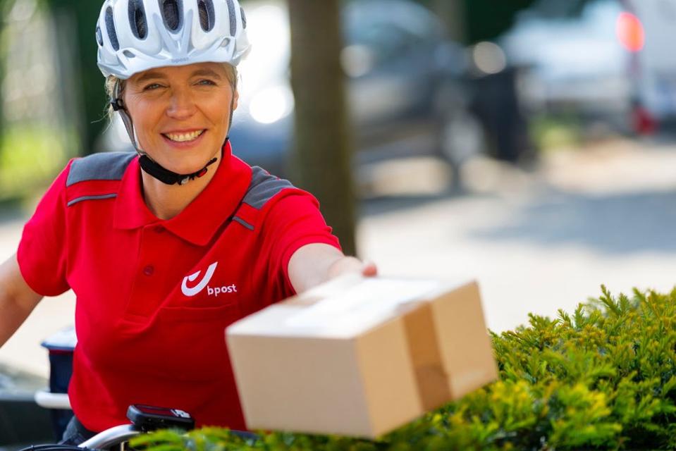 The Belgium Post Delivers Packages And On Digital Transformation
