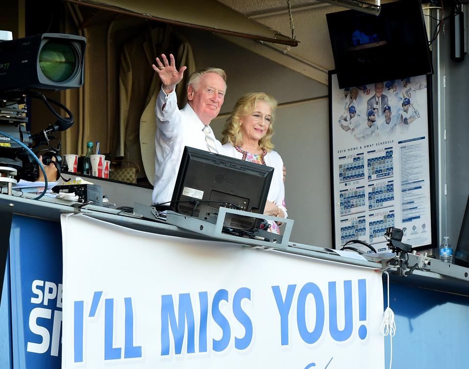 Vin Scully's Retirement Leaves Gaping Hole For Dodgers In Southern ...