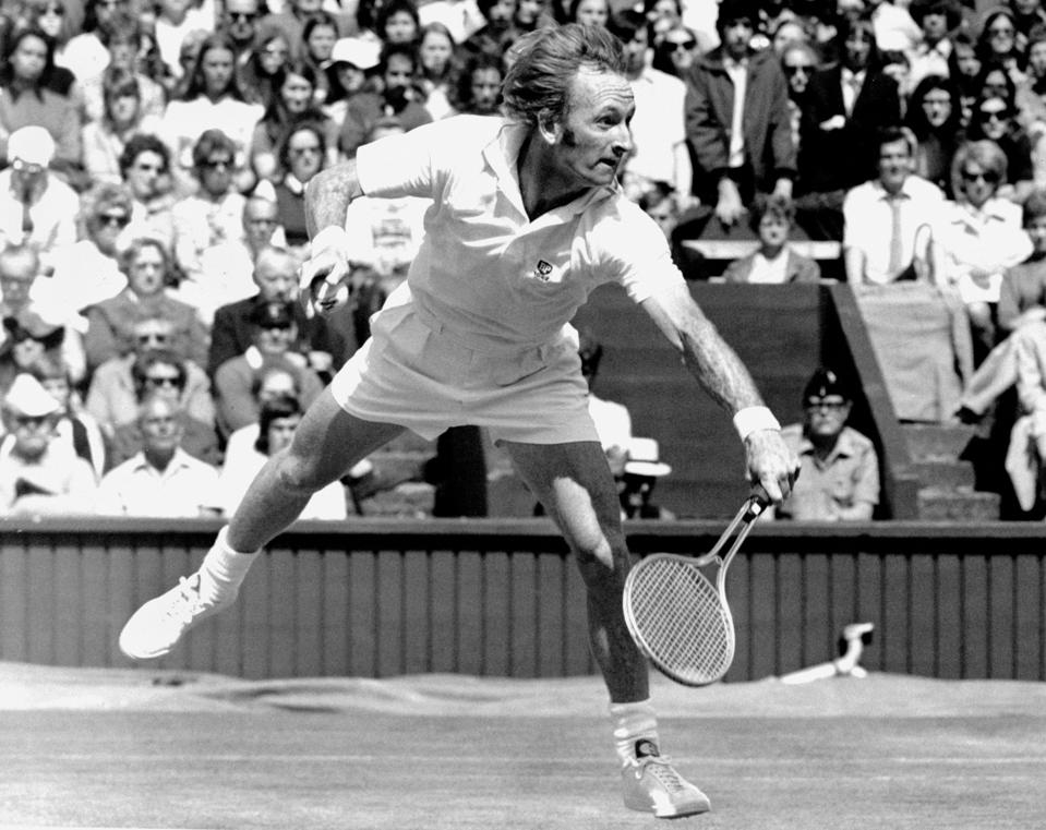 Tennis Great Rod Laver Has The Only Shoe With A…