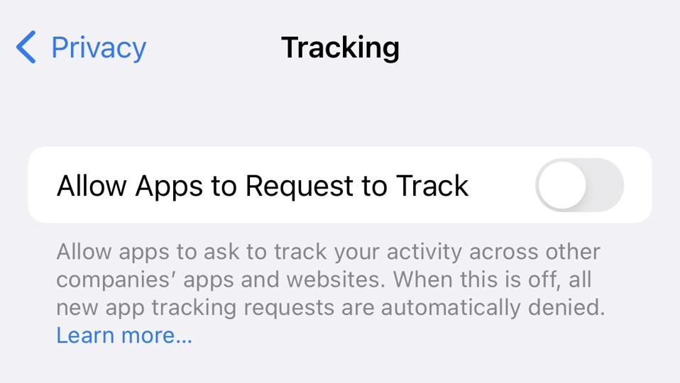 Allow App To Track On Your iPhone—Here’s What It Means