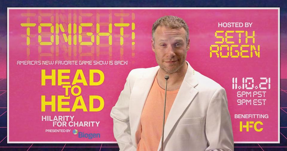 Seth Rogen Previews Tonight’s Live Celebrity Game Show Event ...