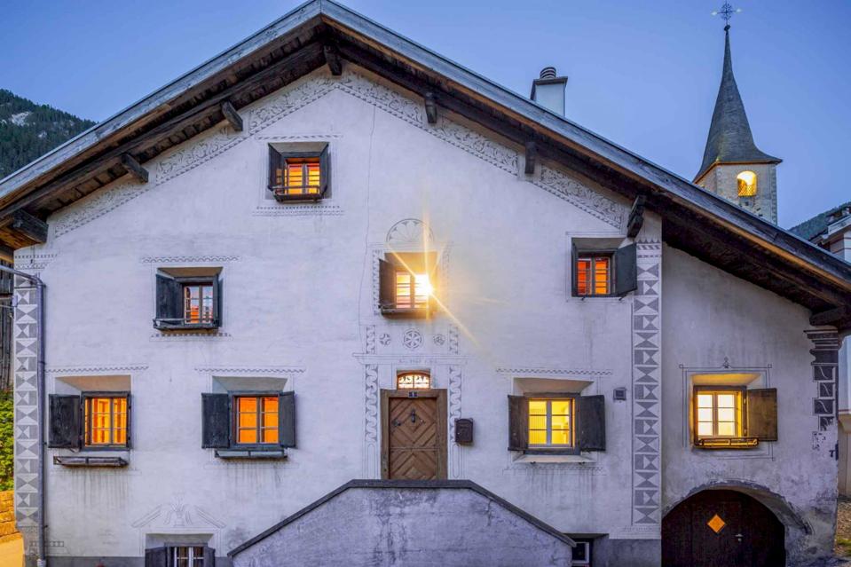 Traditional Engadine House In The Swiss Alps Seeks $3.8 Million