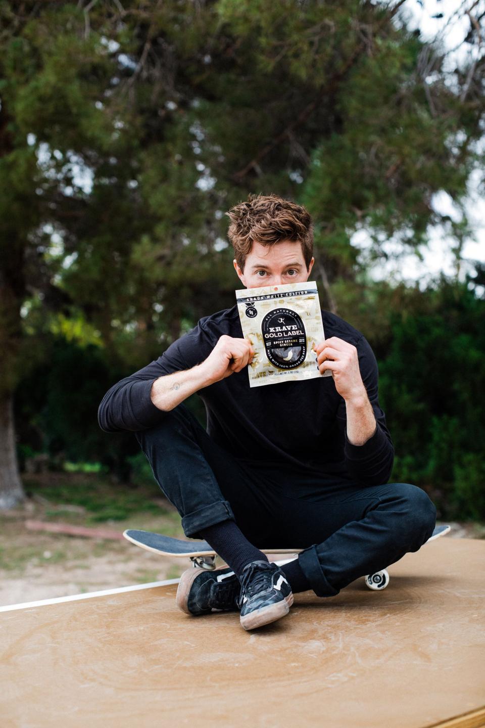 Shaun White Unveils His Limited Edition KRAVE Beef…