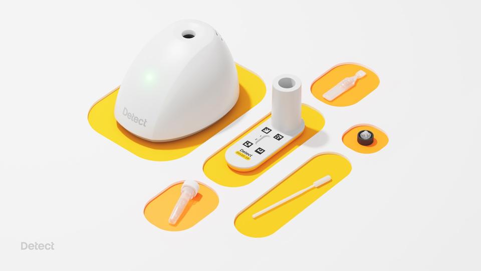 Detect Combines Lab-Quality Covid Testing With At-Home Convenience