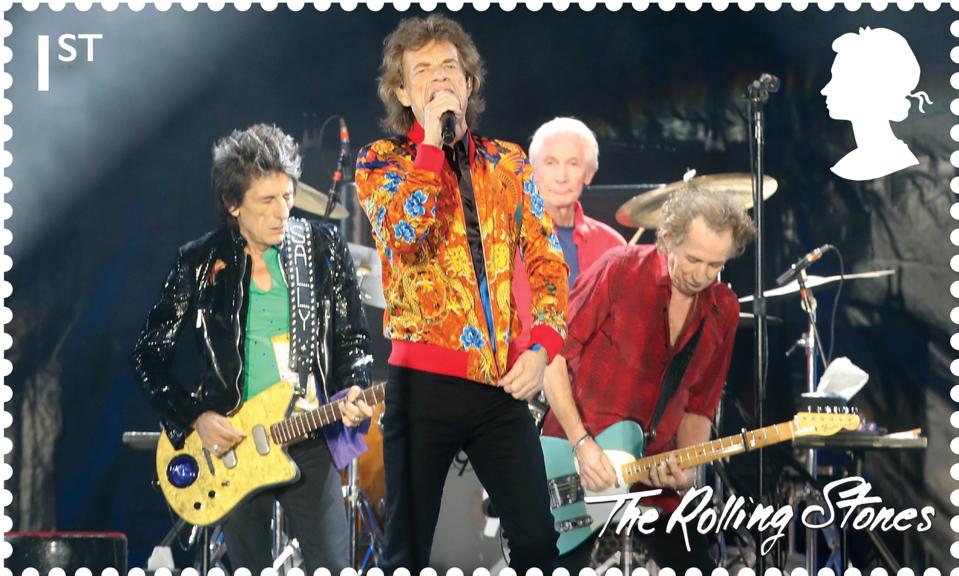 The Rolling Stones’ Legendary Career Commemorated On New U.K. Stamps