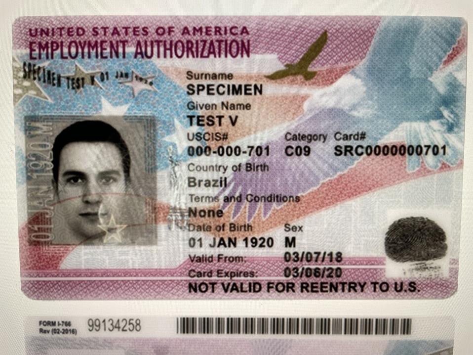 Good News! Rights To U.S. Employment Authorization Documents To Be Expanded
