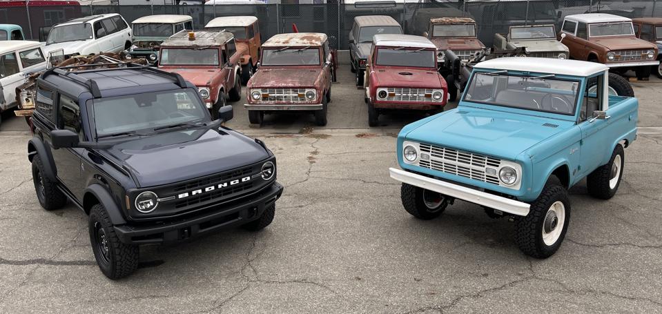 Old Ford Bronco Real Steel: 1977 Ford Bronco Blends Old And New