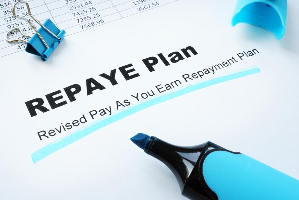What Is Revised Pay-As-You-Earn Repayment?