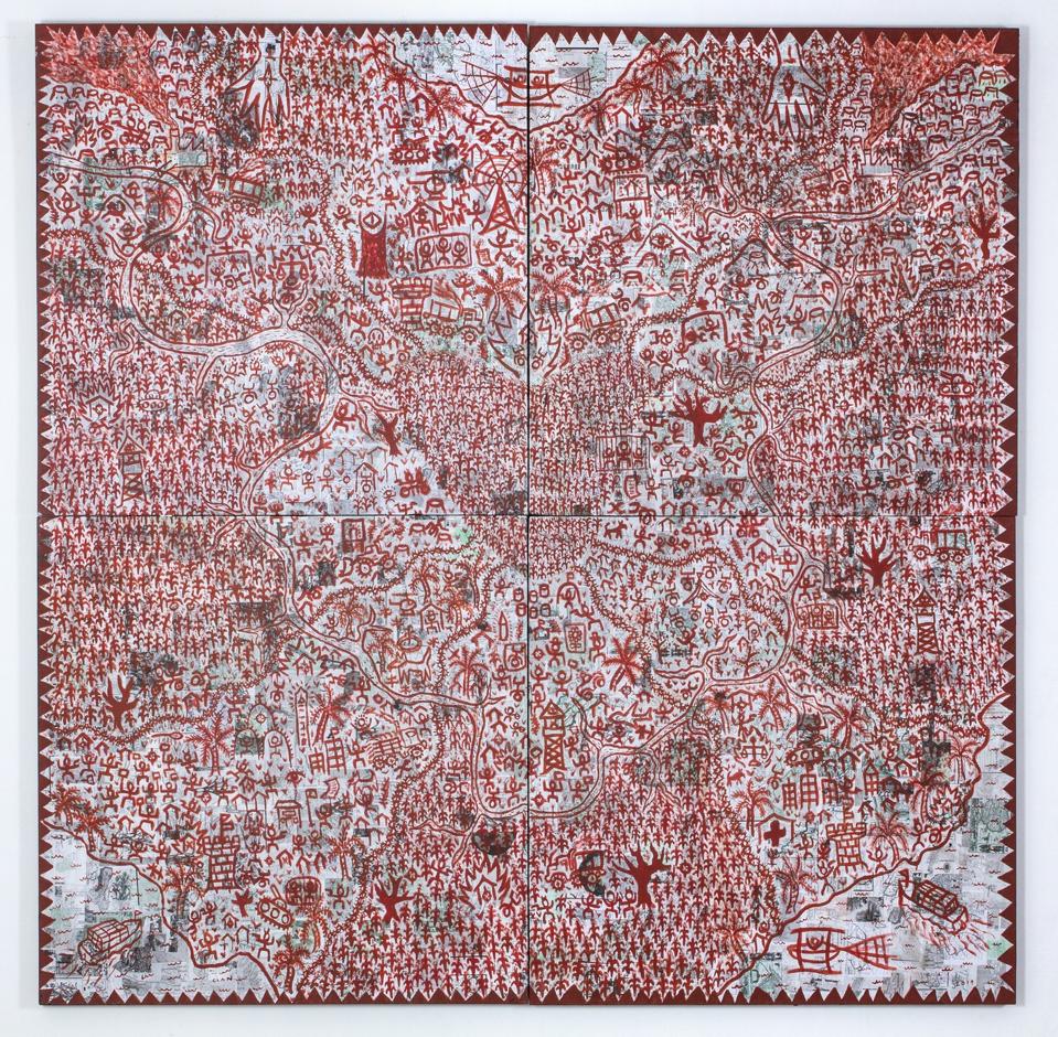 This Filipino Artist’s Textile And Collage Works Fight…