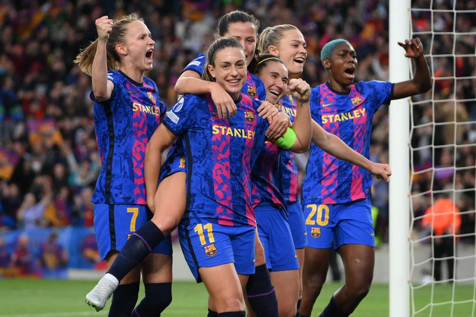 Barcelona Soccer Team Girls Barcelona Women Win 20th Straight Game