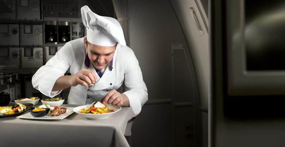 Here’s What It’s Like To Be A Chef On An Airplane