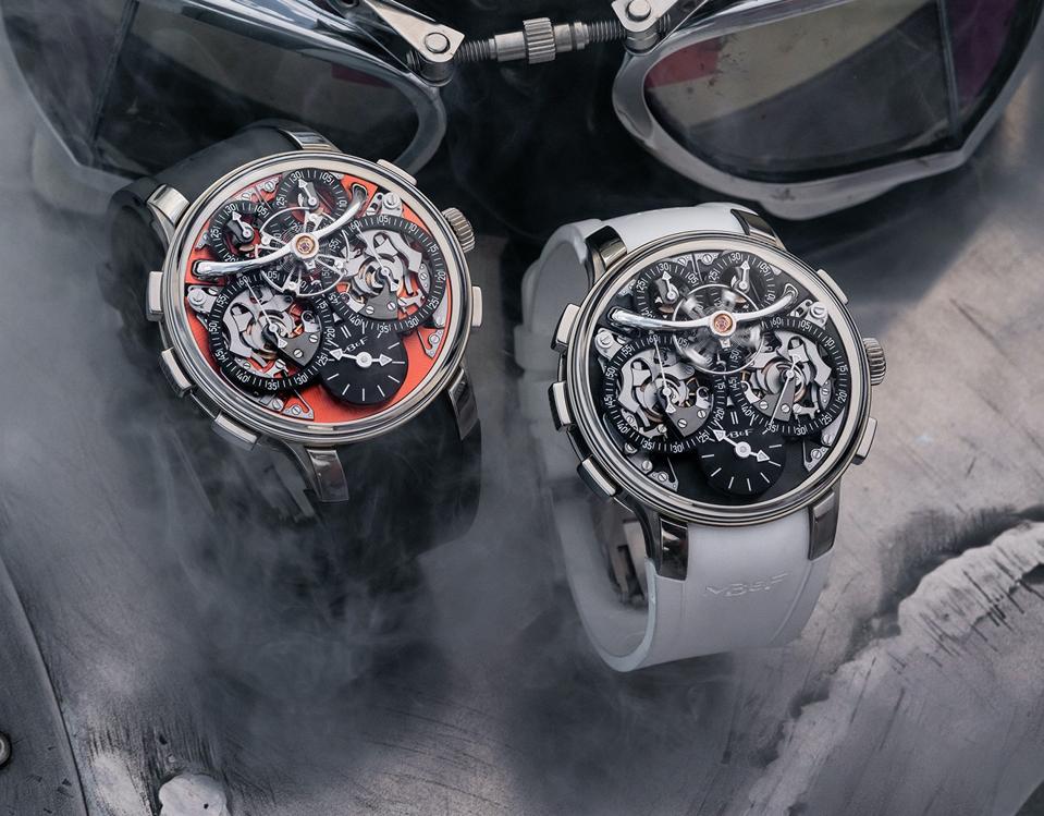 MB&F Unveils A World’s-First Chronograph: Two In One For Its 20th Caliber
