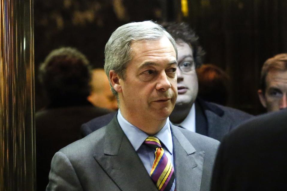 Nigel Farage, Champion Of Brexit And Supporter of Trump, To Become Fox ...