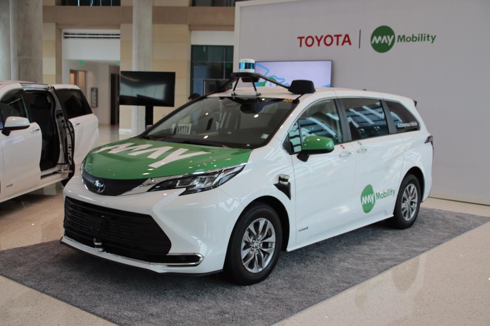 Toyota Now Offering The AV-Ready Sienna Autono-MaaS To Automated ...