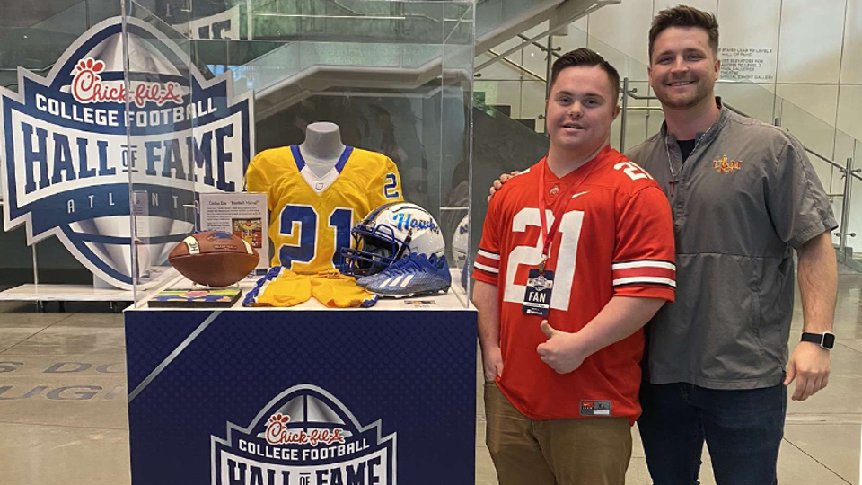 First College Football Athlete With Down Syndrome Inks NIL Deal