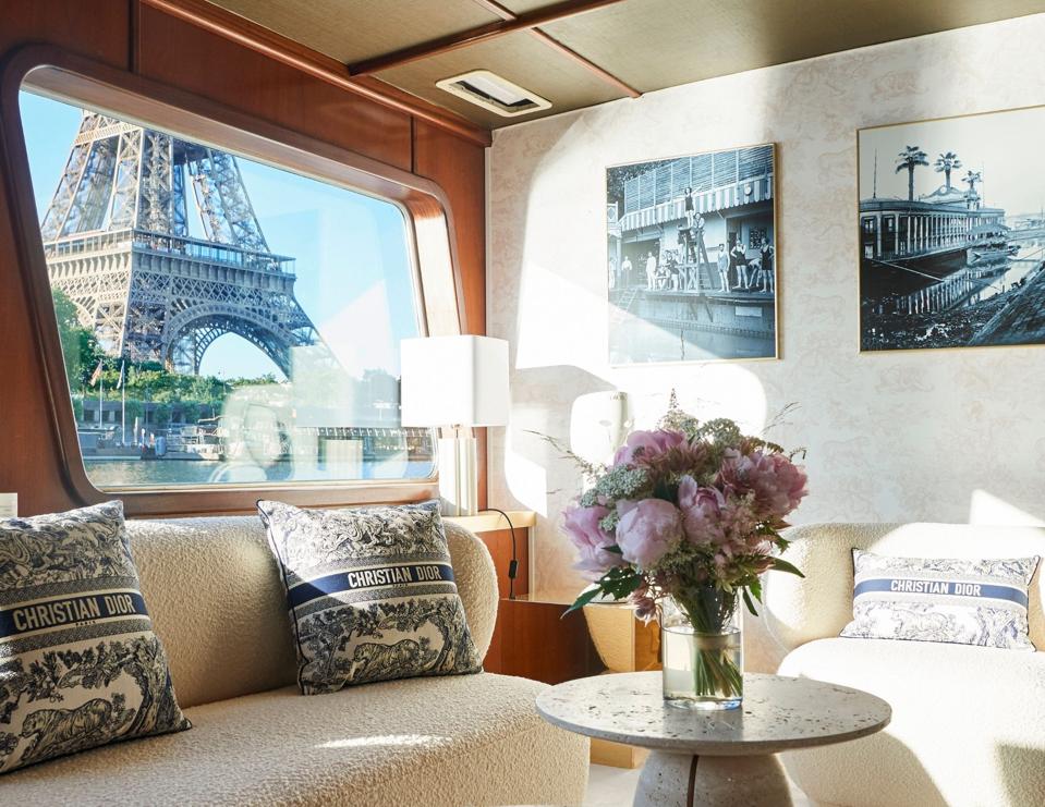 Dior Sails The Seine In A First-Ever Floating Luxury Experience