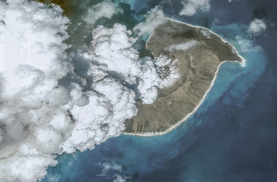 Wave Created By Tonga Volcano Eruption Was Nine Times Taller Than Any ...
