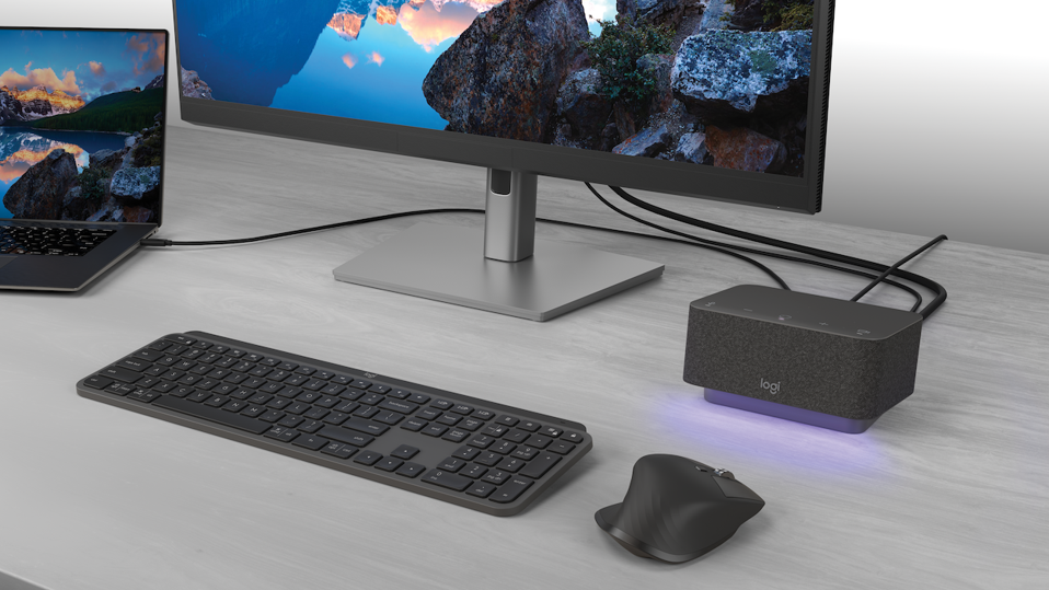 Logi Dock Is The Speakerphone And Hub For Hybrid Workers