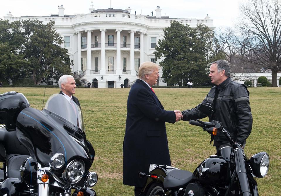 Trump's 'Help' For Harley Is Hurting The Bike Maker