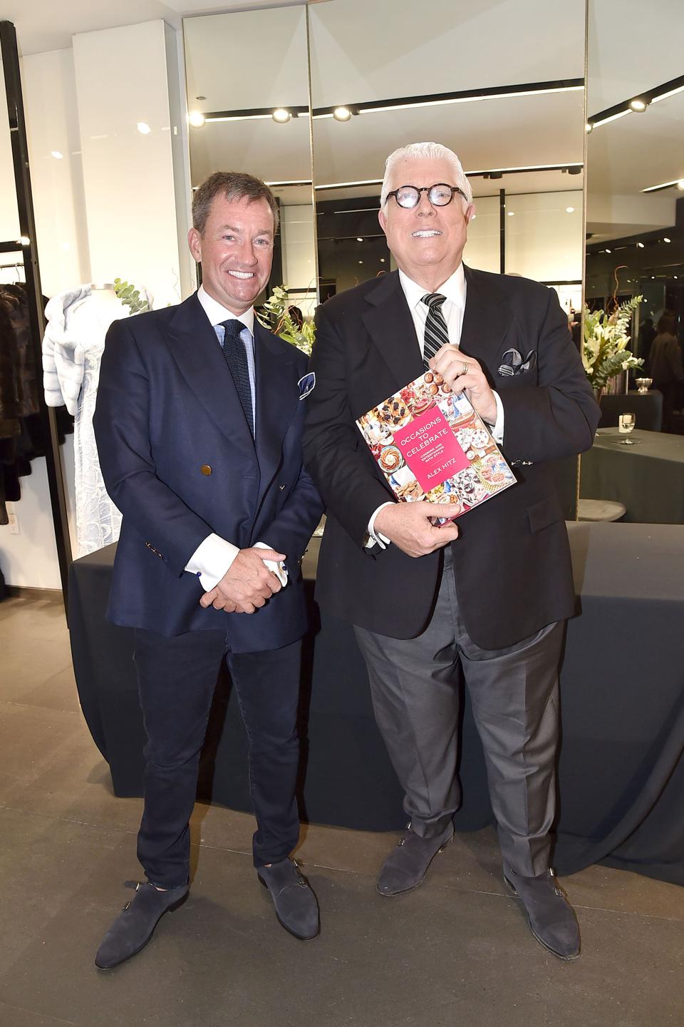 Dennis Basso Hosts A Cocktail For Alex Hitz’s Occasions To Celebrate